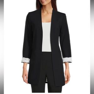 Calvin Klein | Jackets & Coats | Calvin Klein Contrast Lining Long ...
